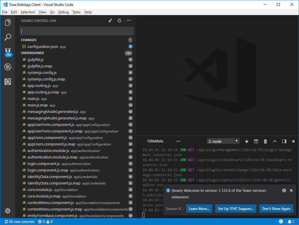 Setting For Ignoring Files Like Js Or Js Map · Issue 234 · Johnstoncode Svn Scm · Github