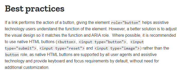 Remove Role Attribute From Safeanchor Component By Gutenborg · Pull Request 5296 · React