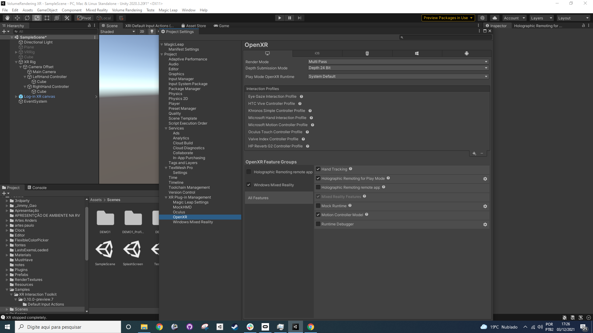 hand not rotating when using XR plug-in management · Issue #10352 ...