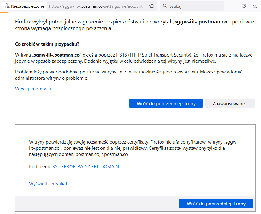 Sslerrorbadcertdomain In Firefox For Subdomains Ending With A Hyphen · Issue 11799 