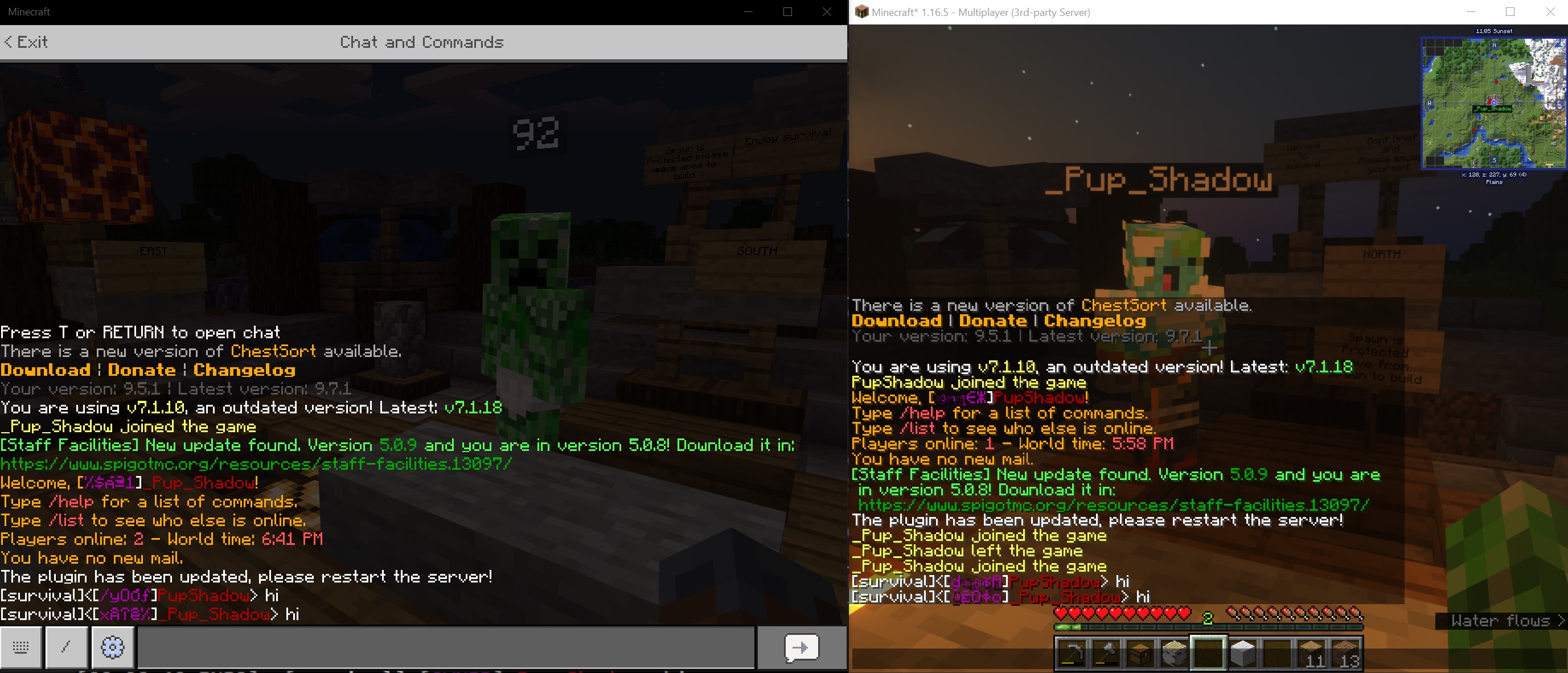Old server Player data issue with Usernames for java players. · Issue ...