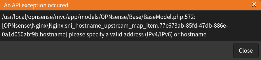 Allow Nginx SNI Hostname Mapping Regex · Issue #2733 · opnsense/plugins · GitHub