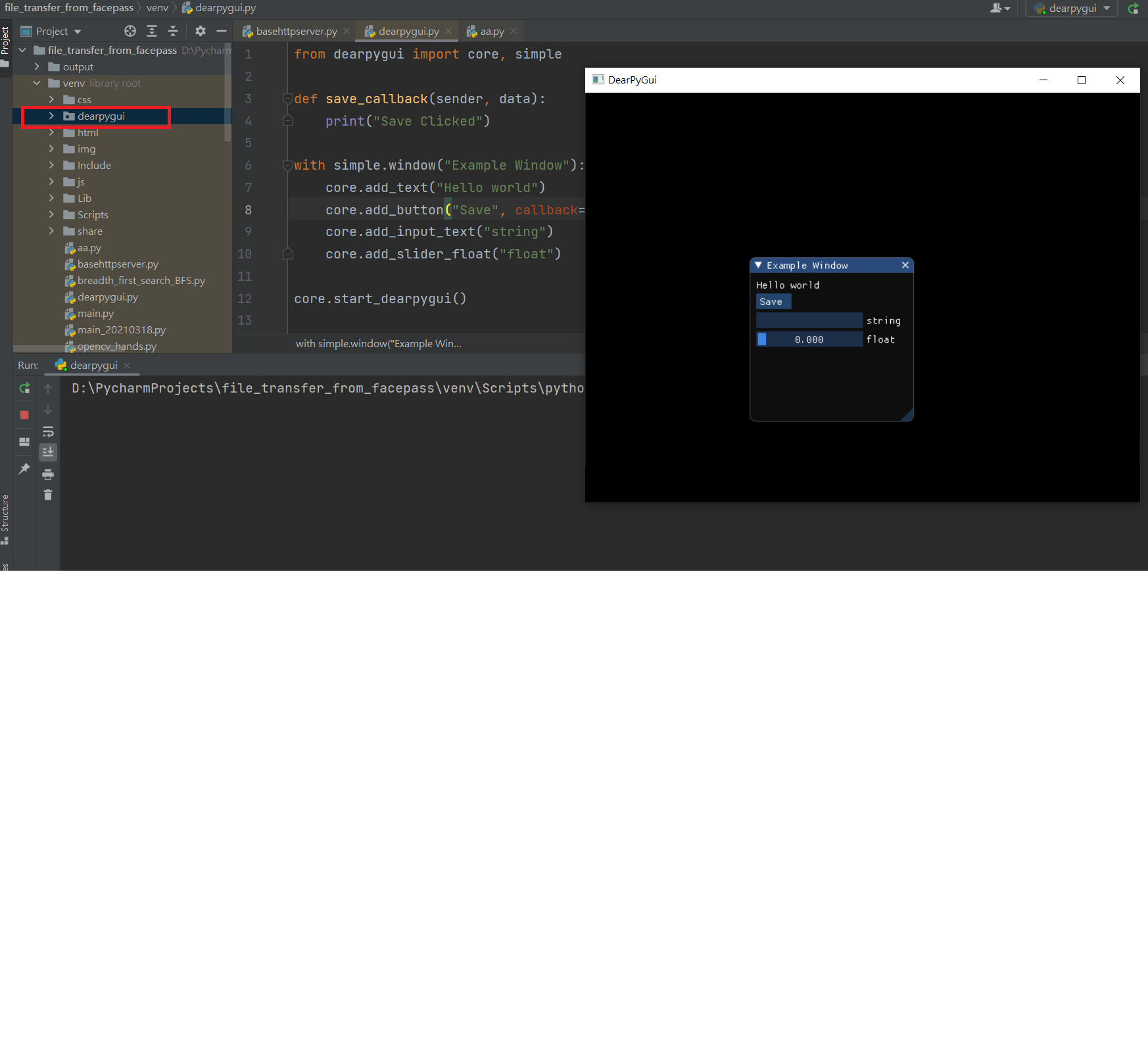 ModuleNotFoundError · Issue #114 · hoffstadt/DearPyGui · GitHub