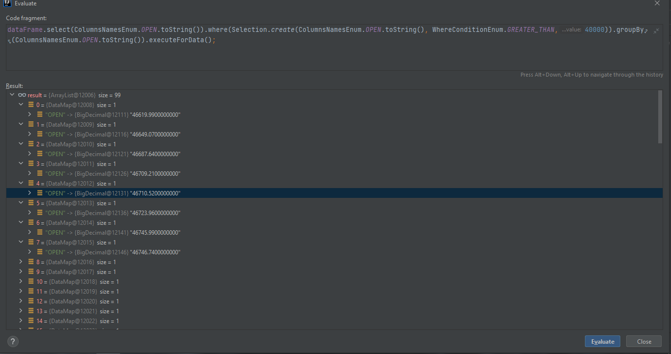 GitHub - 3mpir3rid3r/DataFrame-H2: Java data frame and visualization library. created using the ...