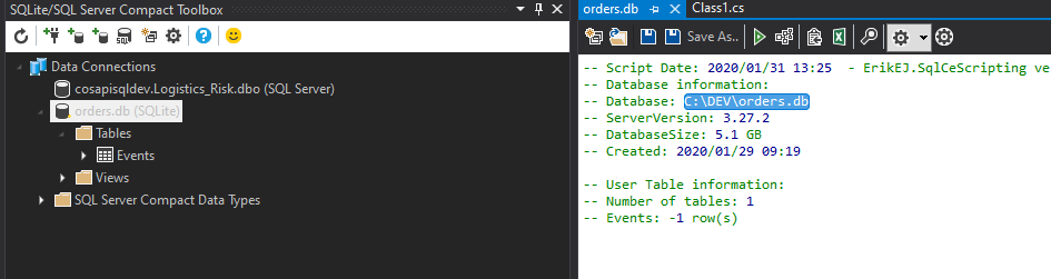 Unable to find requested .Net Framework Data Provider · Issue #830 · ErikEJ/SqlCeToolbox · GitHub