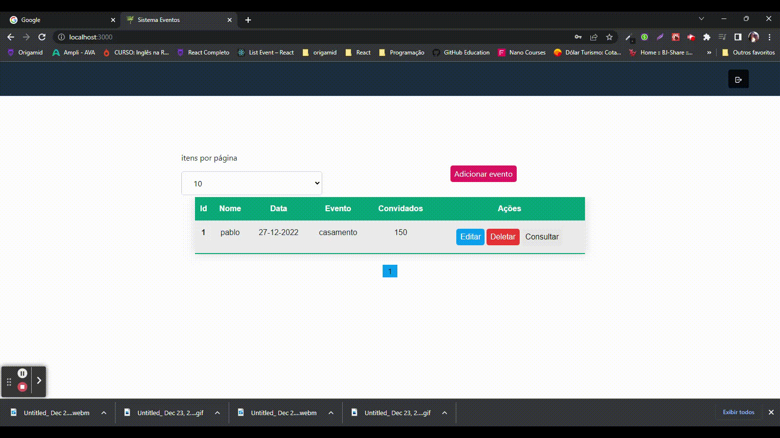 GitHub - pablo-santos21/controle-Eventos: Sistema de eventos