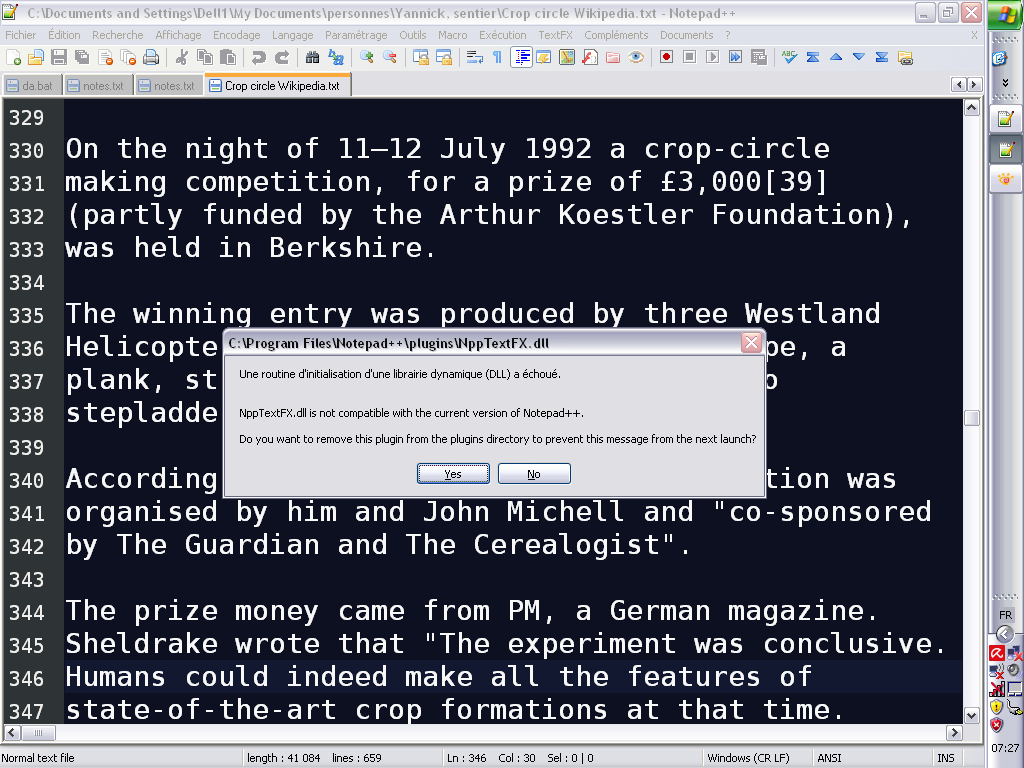 NppTextFX.dll · Issue #4050 · notepad-plus-plus/notepad-plus-plus · GitHub