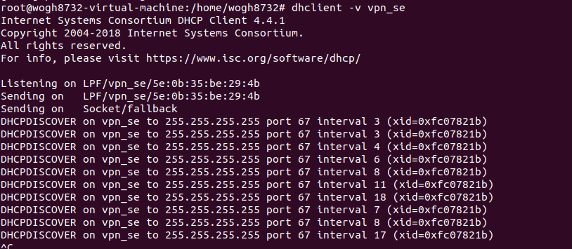 The dhclient is not working. · Issue #1298 · SoftEtherVPN/SoftEtherVPN · GitHub