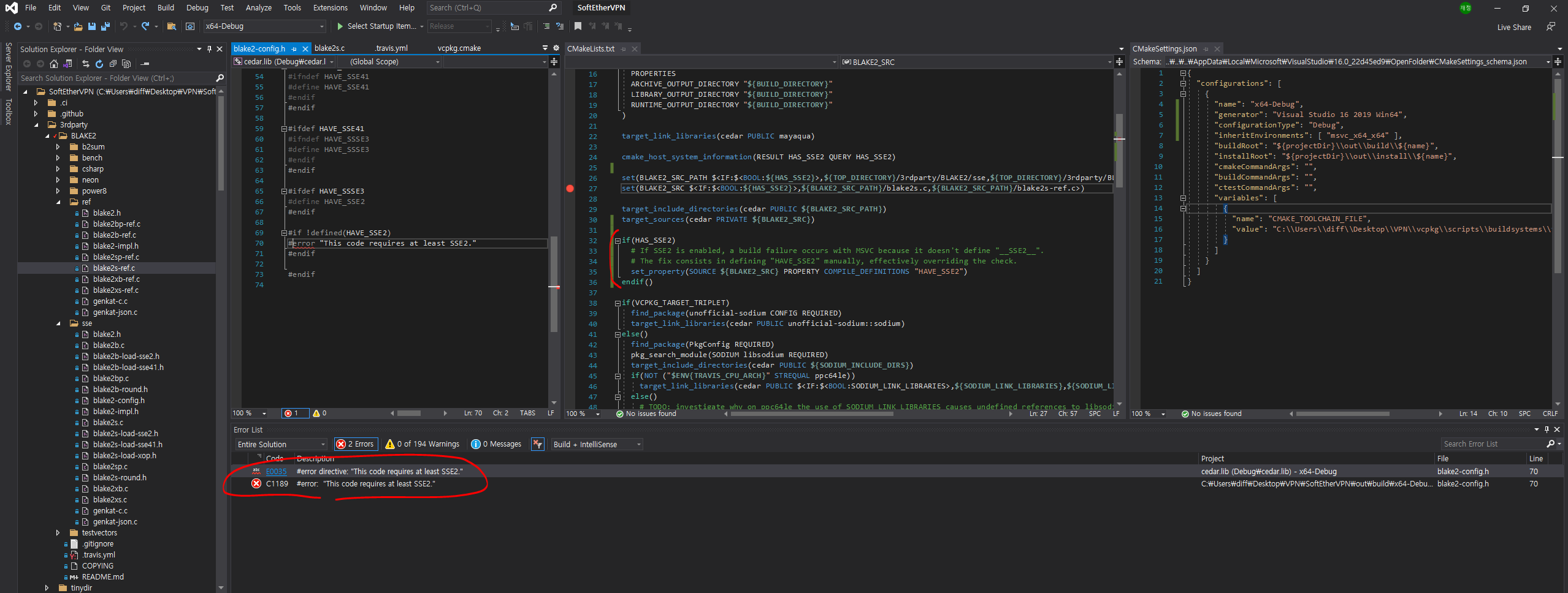 window build error(visual studio2019) · Issue #1455 · SoftEtherVPN/SoftEtherVPN · GitHub