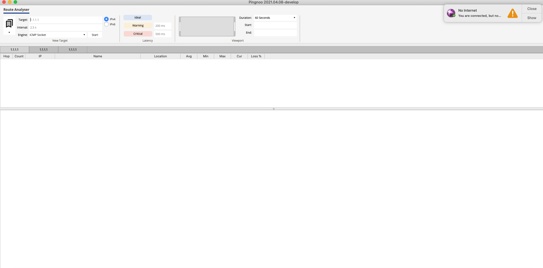 Seems to not work on Win10 · Issue #57 · nedrysoft/pingnoo · GitHub