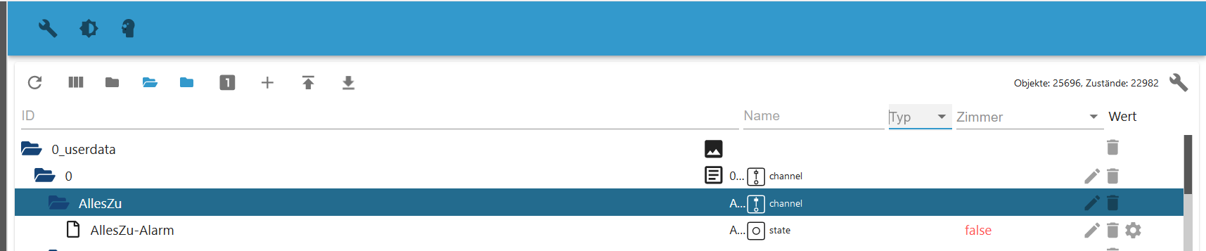 Generating of folder in channel not possible · Issue #1272 · ioBroker/ioBroker.admin · GitHub