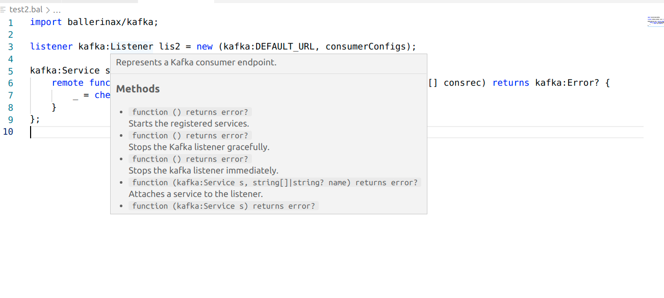 Kafka Tooling Check · Issue 2142 · Ballerina Platform Ballerina Library · Github