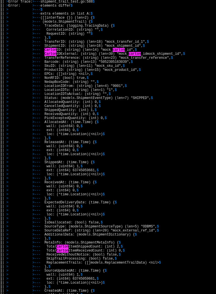 Elementsmatch Should Shows Exact Difference Per Line · Issue 1376 · Stretchr Testify · Github