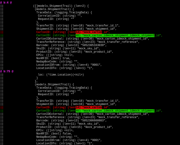 Elementsmatch Should Shows Exact Difference Per Line · Issue 1376 · Stretchr Testify · Github
