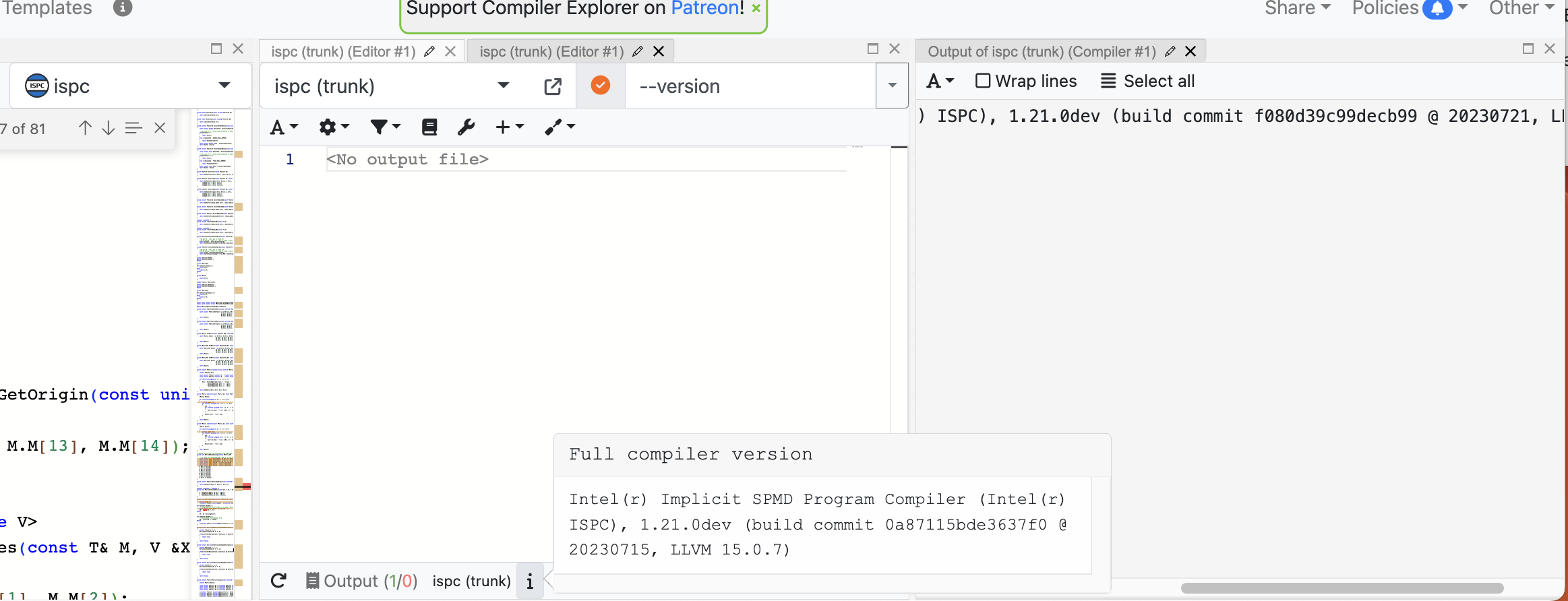 Bug Incorrect Compiler Version Is Reported · Issue 5267 · Compiler Explorercompiler