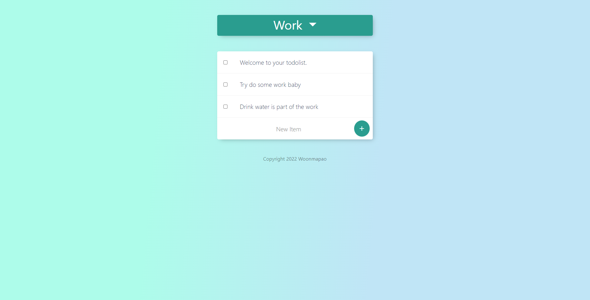 GitHub - woonmapao/simple-daily-todo-list: Simple daily todo list
