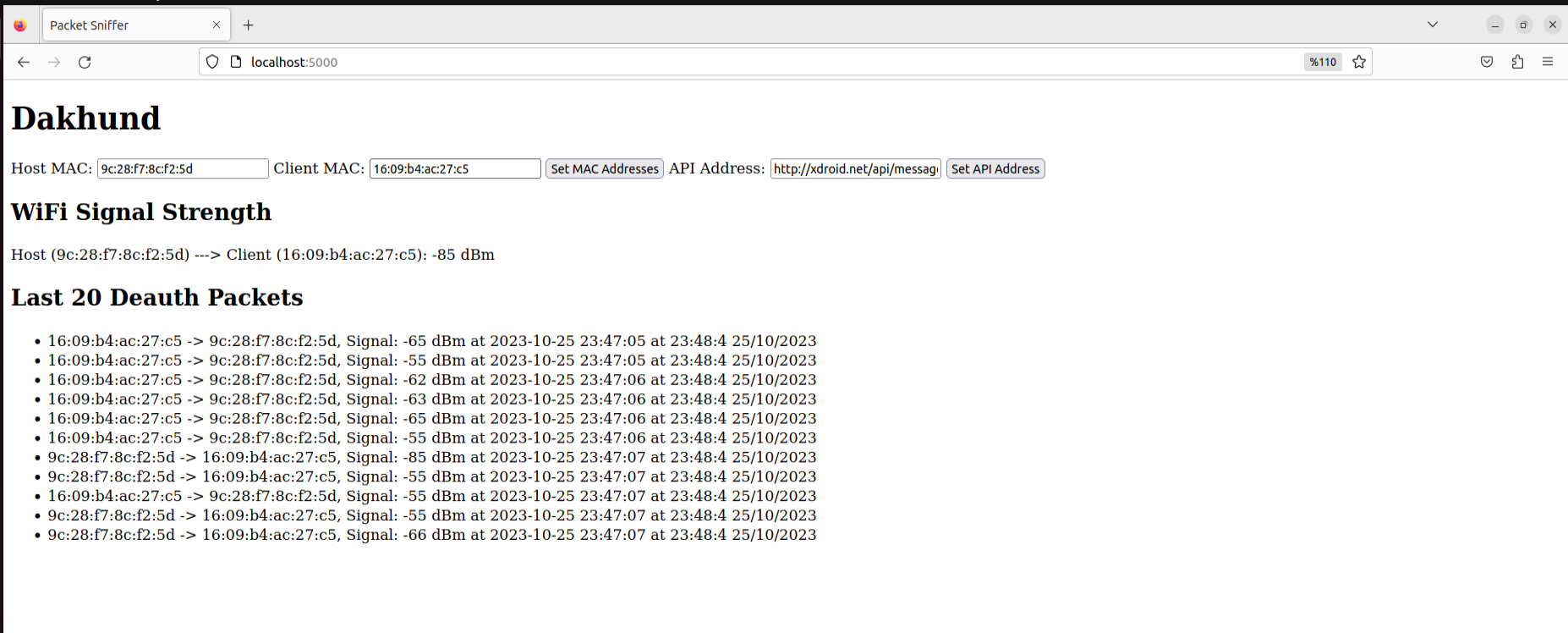 GitHub - faik-sevim/dakhund: Wifi deauthantication attack detector.