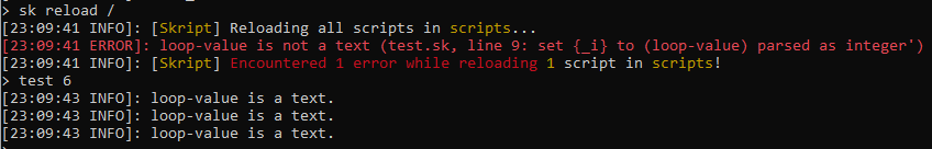 Incorrect Loop Value Parsing When Using Reversed List Expression 9102