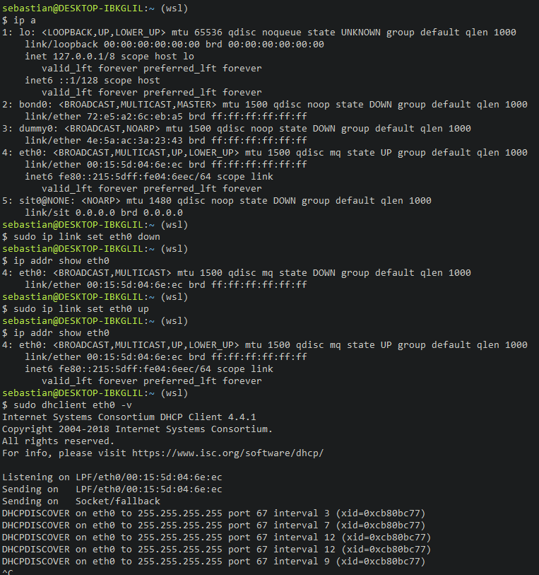 WSL2 network issues after setting up minikube via HyperV · Issue #6769 ...