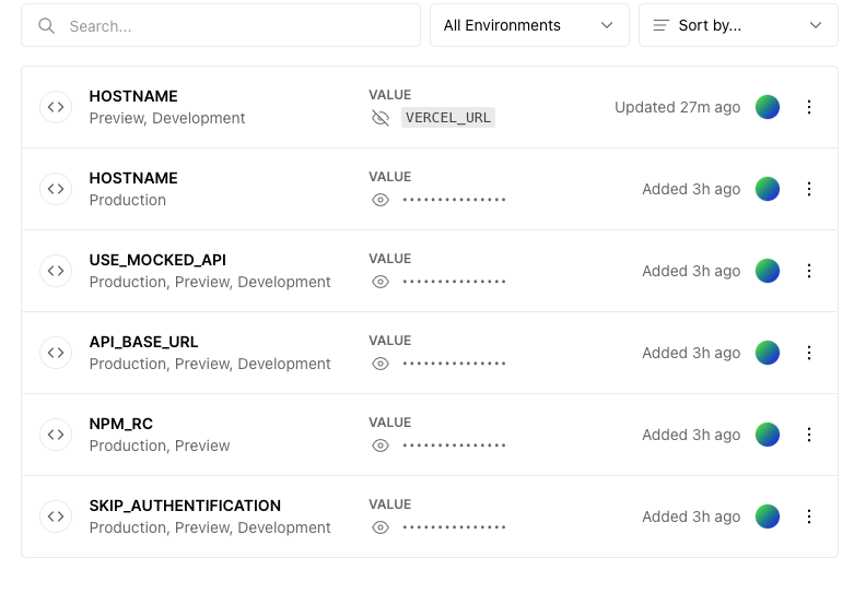 VERCEL_URL not read in environnement variable · vercel vercel ...