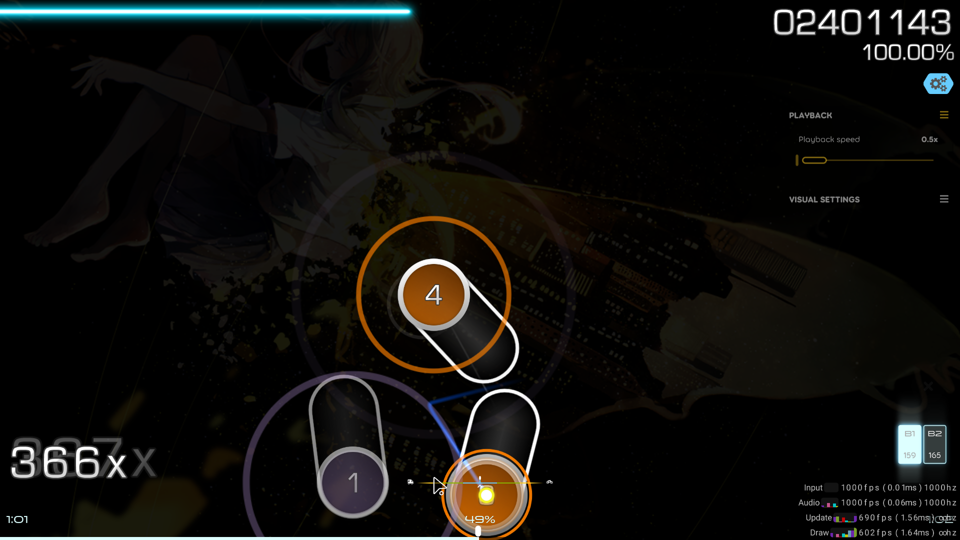 Hit error meter is kinda... in the way · ppy osu · Discussion #14882 ...