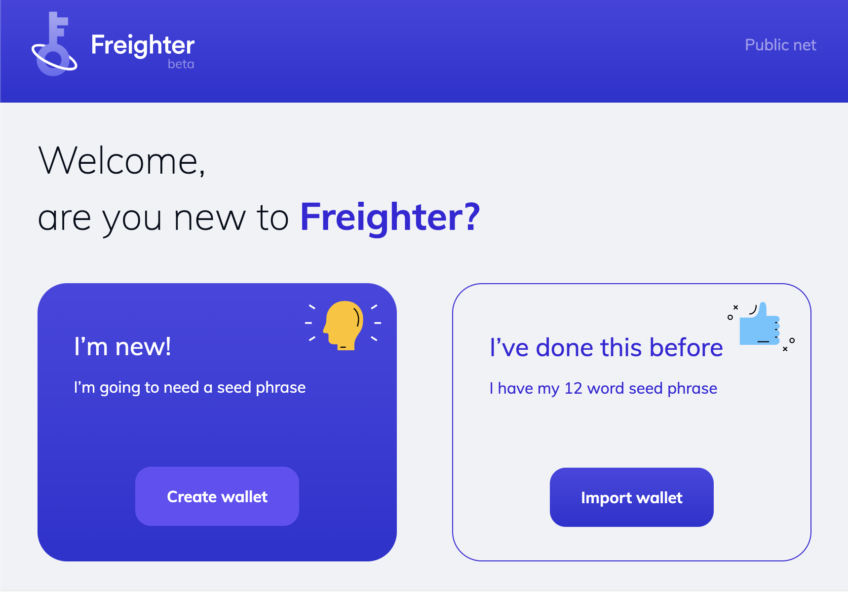 Feature Request: Import with S secret key without creating an account ...