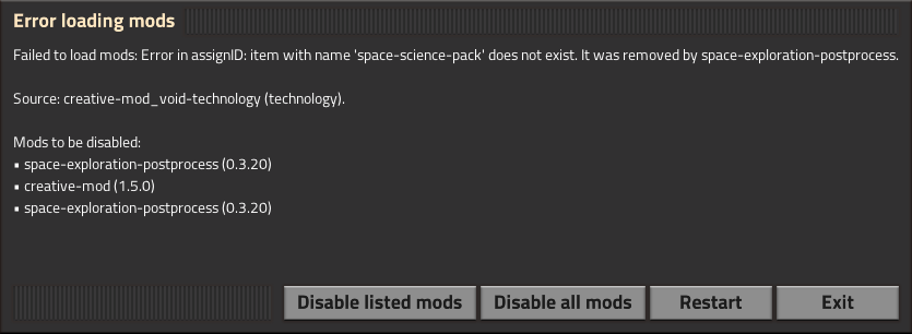 Error while running event LtnManager::on_tick (ID 0) · Issue #80 · nihilistzsche/LtnManager · GitHub