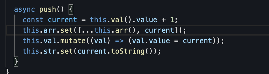 `Signal.mutate()` : Mutated objects are not reflected in the DOM · Issue #50191 · angular ...