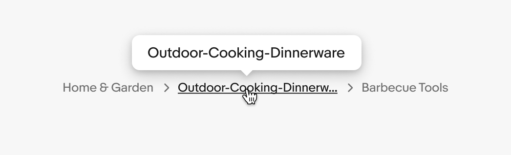 eBay-breadcrumb: overflow functionality for longer paths · Issue #1896 ... eBay-breadcrumb: overflow functionality for longer paths · Issue #1896 ...