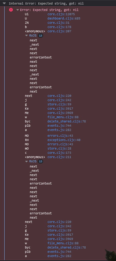 bug: pressing the enter key gives you an internal error · Issue #2675 · penpot/penpot · GitHub