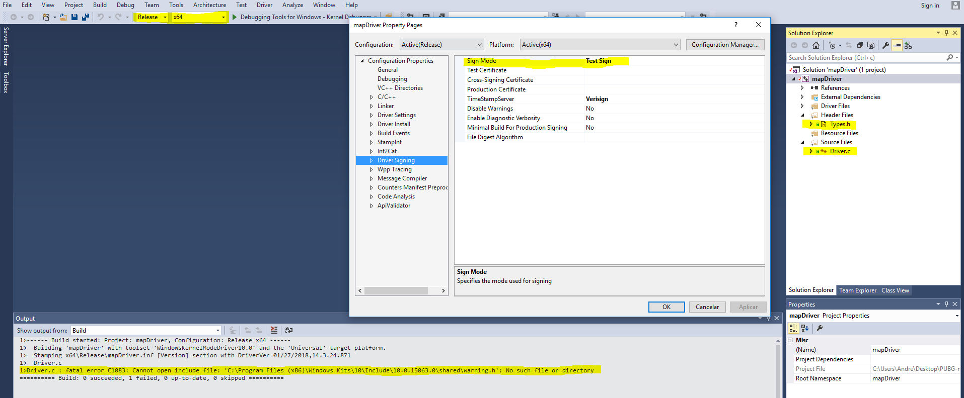 Error MSB6004 · Issue #165 · jussihi/PUBG-map-hack · GitHub