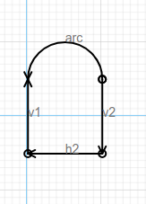 How to draw an arch with offset center of a circle? · Issue #399 ...