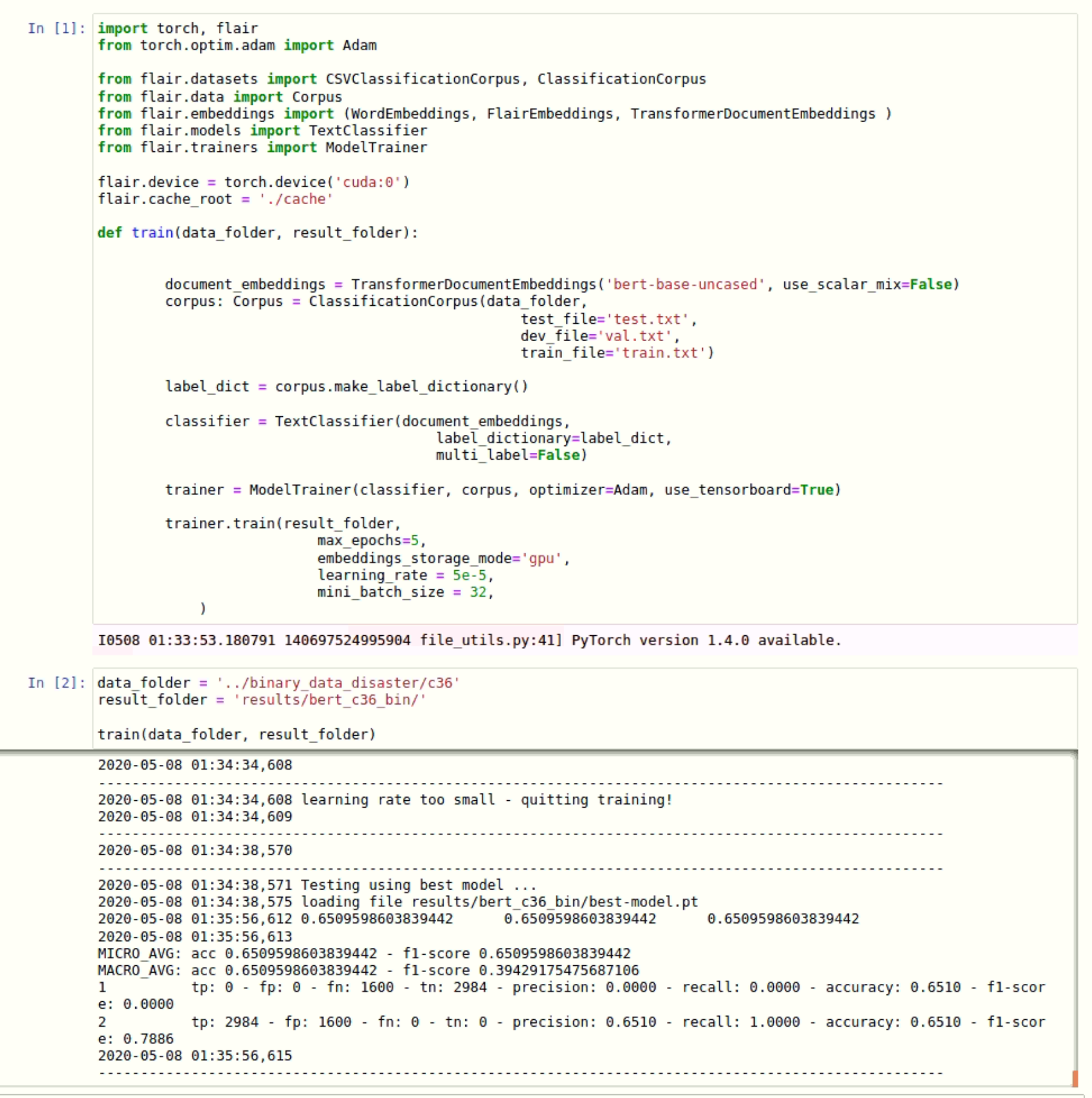 Can we pass in a pre-trained word embeddings (i.e. Flair/FastText) in the ...