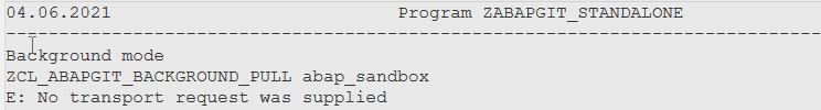 background mode: automatic pull · Issue #4822 · abapGit/abapGit · GitHub