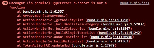 HUD not showing anymore · Issue #417 · Drental/fvtt-tokenactionhud · GitHub