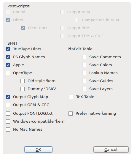 CLI "Generate(...)" bitmap dfont output broken, GUI file->generate OK · Issue #4224 · fontforge ...