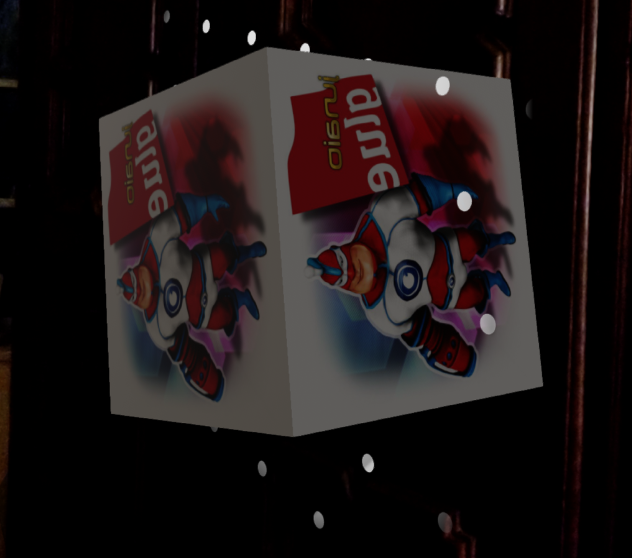Texture added to ShapeFactory Cube shows up horizontally flipped · Issue #202 · google-ar ...