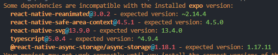 Some Dependencies Are Incompatible · Issue 22181 · Expoexpo · Github 