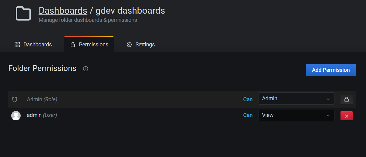 Team/role permissions on dashboards/folders are not displayed to non Grafana Admin users · Issue ...
