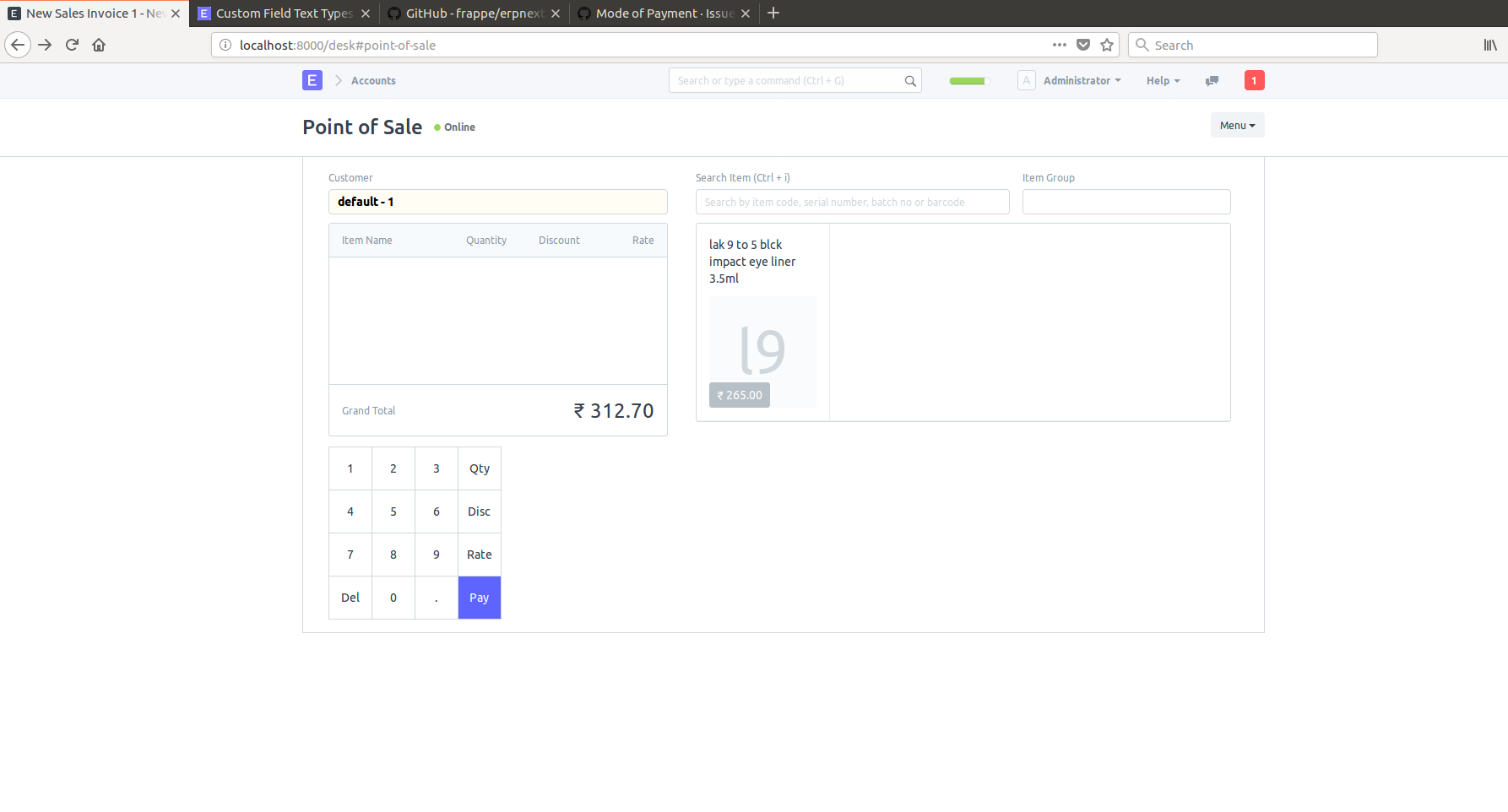 pos profile issue · Issue #12362 · frappe/erpnext · GitHub