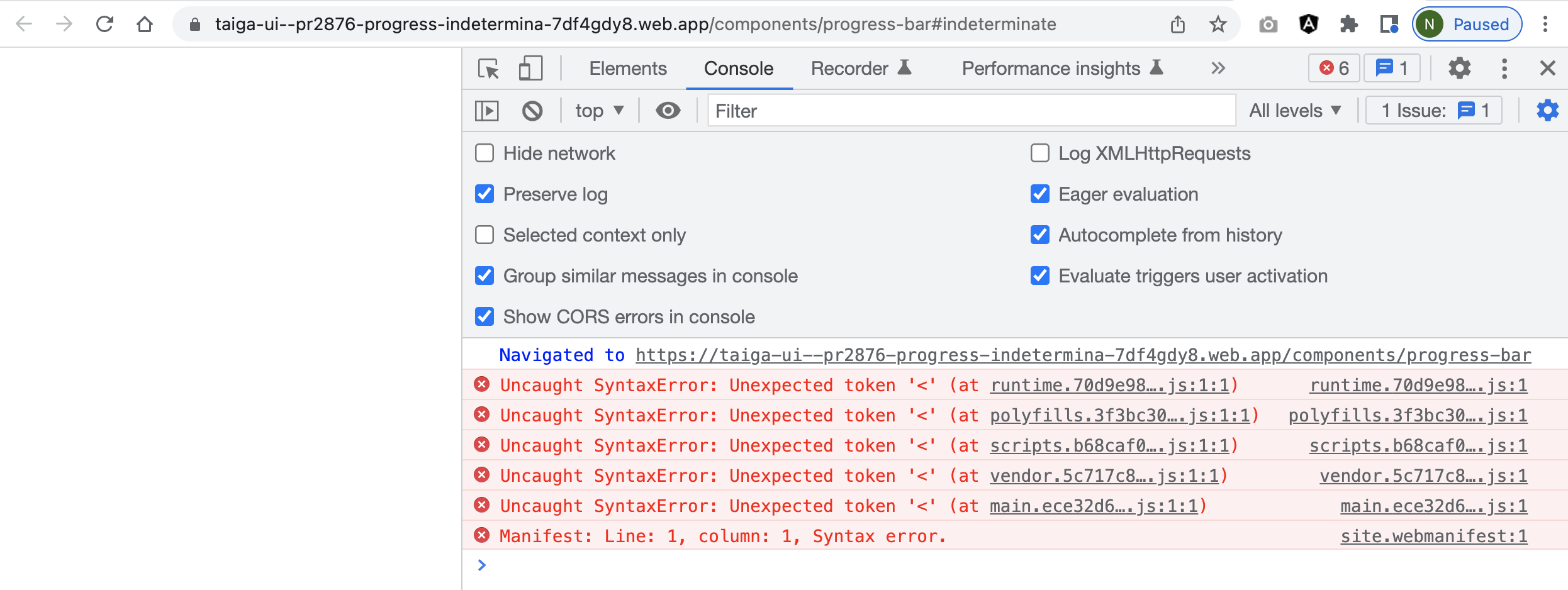 📚 - `Firebase`-preview cannot process complex links · Issue #2877 · taiga-family/taiga-ui · GitHub