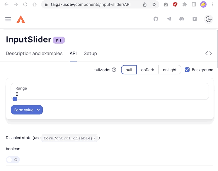🐞 - `InputSlider` broken disabled state · Issue #4028 · taiga-family ...