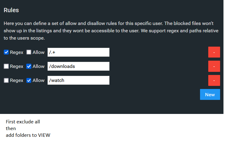 Howto Include Only Some Folders · Filebrowser Filebrowser · Discussion 2657 · Github