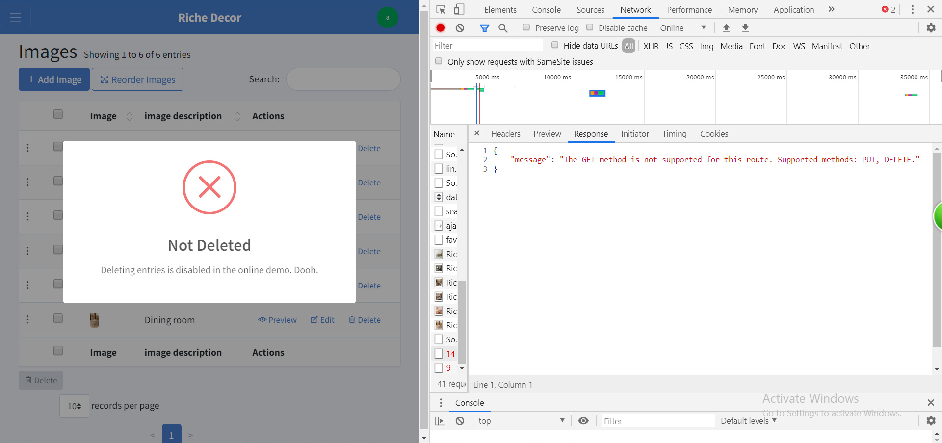The GET method is not supported for this route · Issue #2718 · Laravel-Backpack/CRUD · GitHub