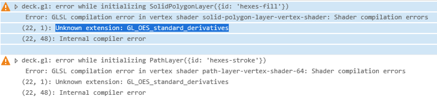 Shader compiler is seeing the request to enable the extension in IE11 · Issue #324 · visgl/luma ...