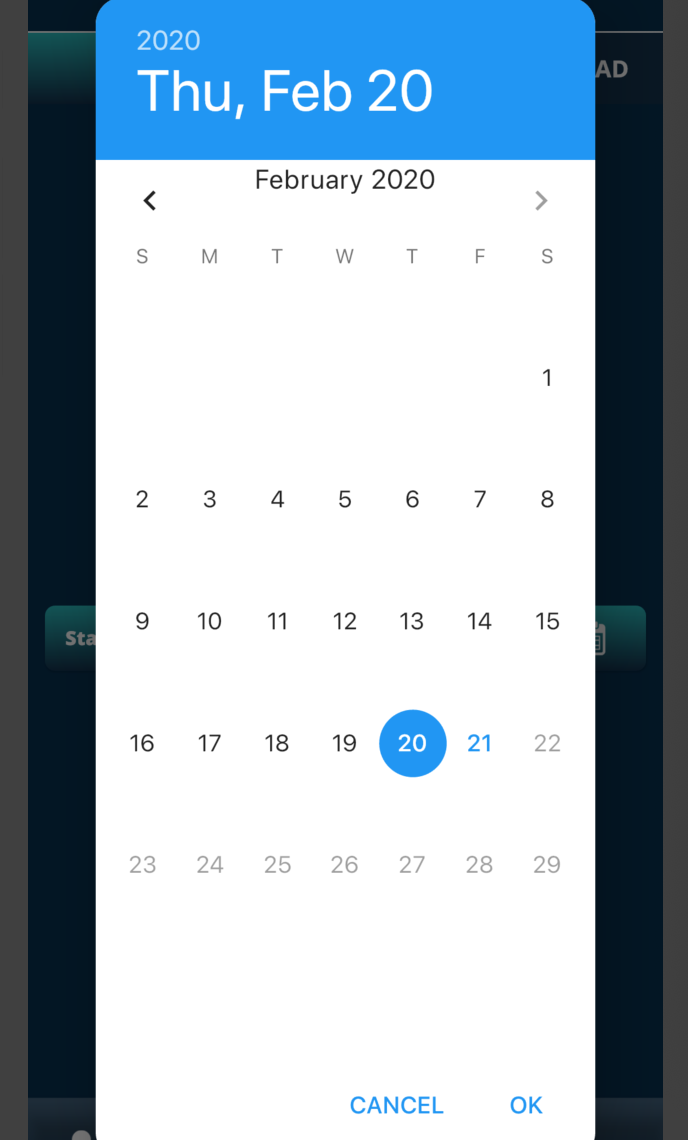 date picker height and width - how to adjust based on screen sizes · Issue #9 · benznest/flutter ...