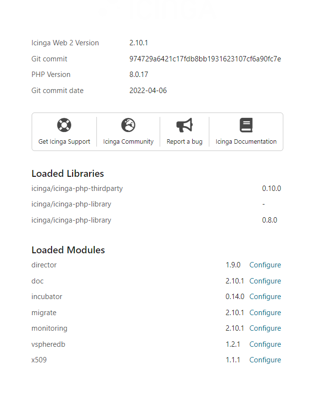 Unable to get vspheredb module working, migration to new physical server · Issue #343 · Icinga ...