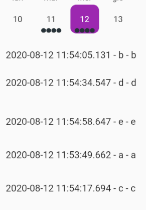sort events list by date · Issue #3 · lohanidamodar/flutter_calendar · GitHub