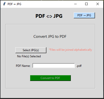 GitHub - sanamumtaz/PDF-JPG-Converter: PDF to JPG and JPG to PDF ...