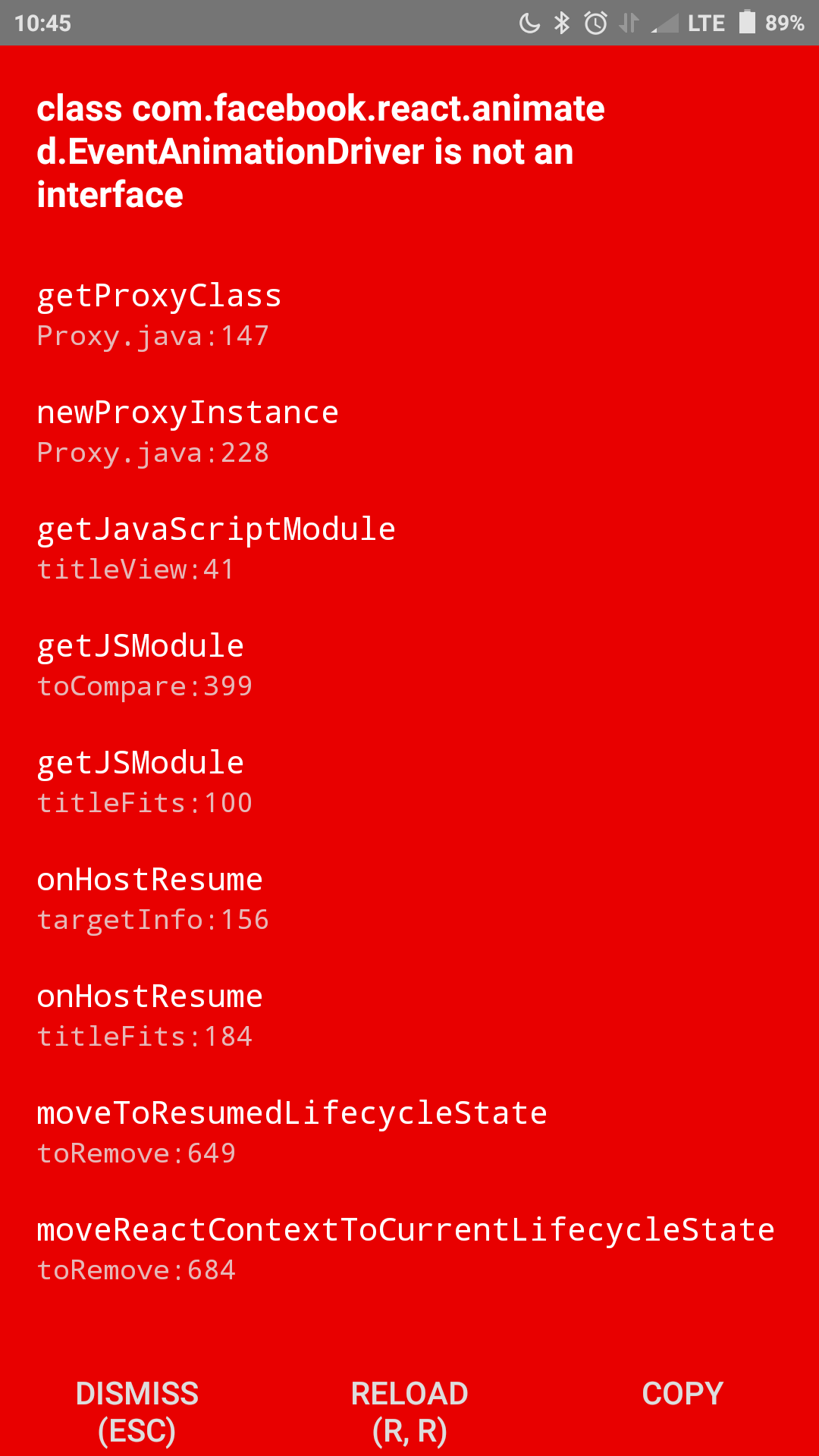 EventAnimationDriver is not an interface after redexing · Issue #331 · facebook/redex · GitHub
